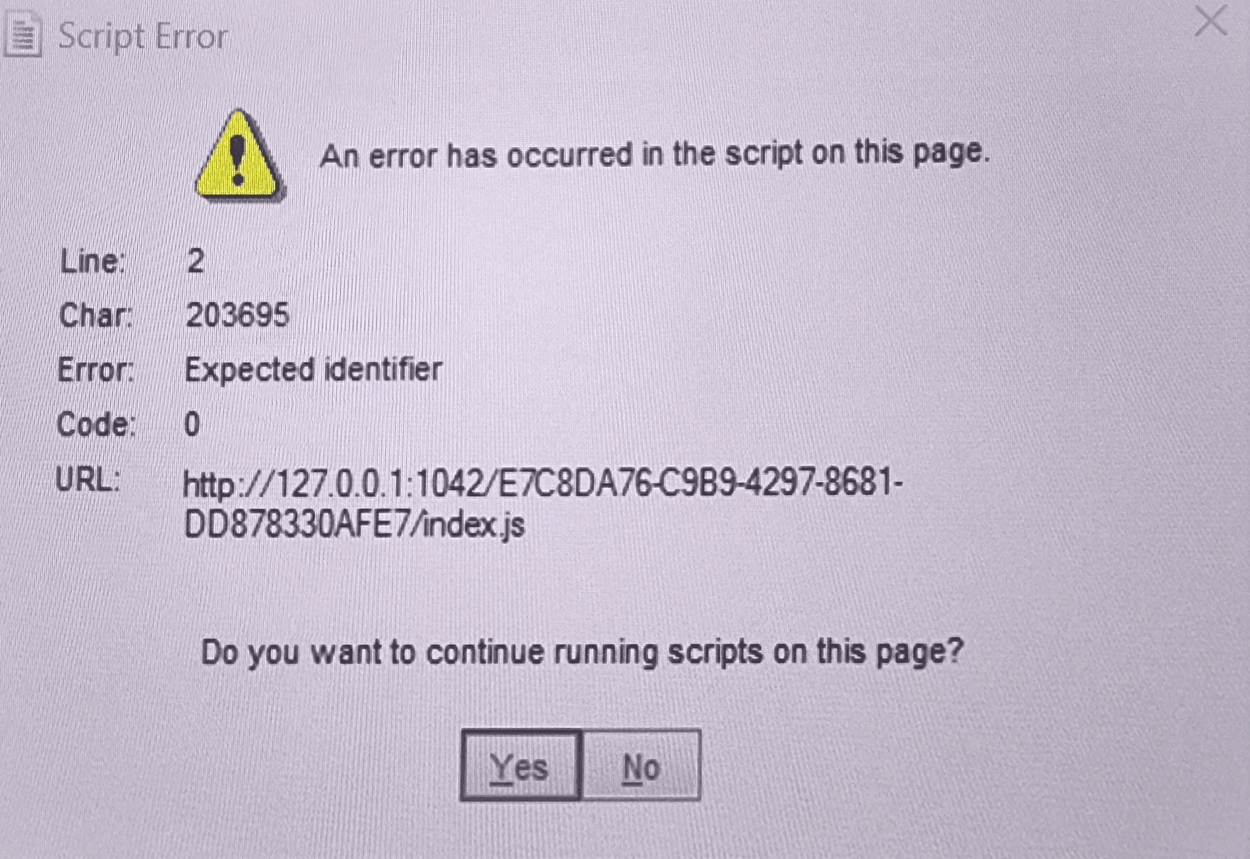 Fix Windows Startup Script Error Expected Identifier Solution